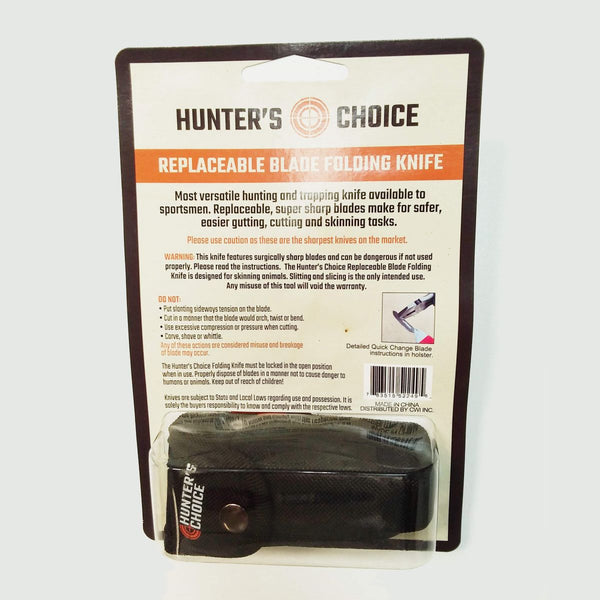 Hunter's Choice Folding Blade Knife – Wiebe Knives